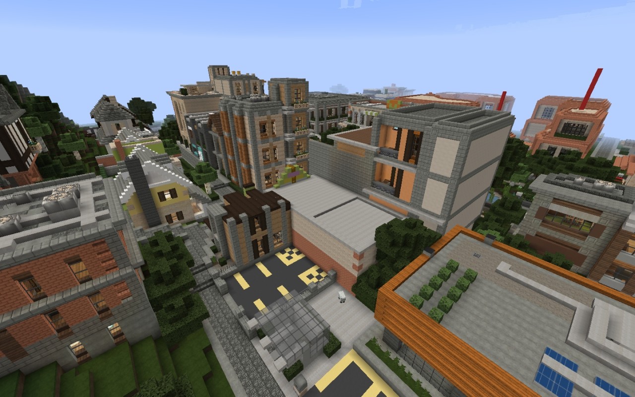 The Next Big Minecraft City Minecraft Map