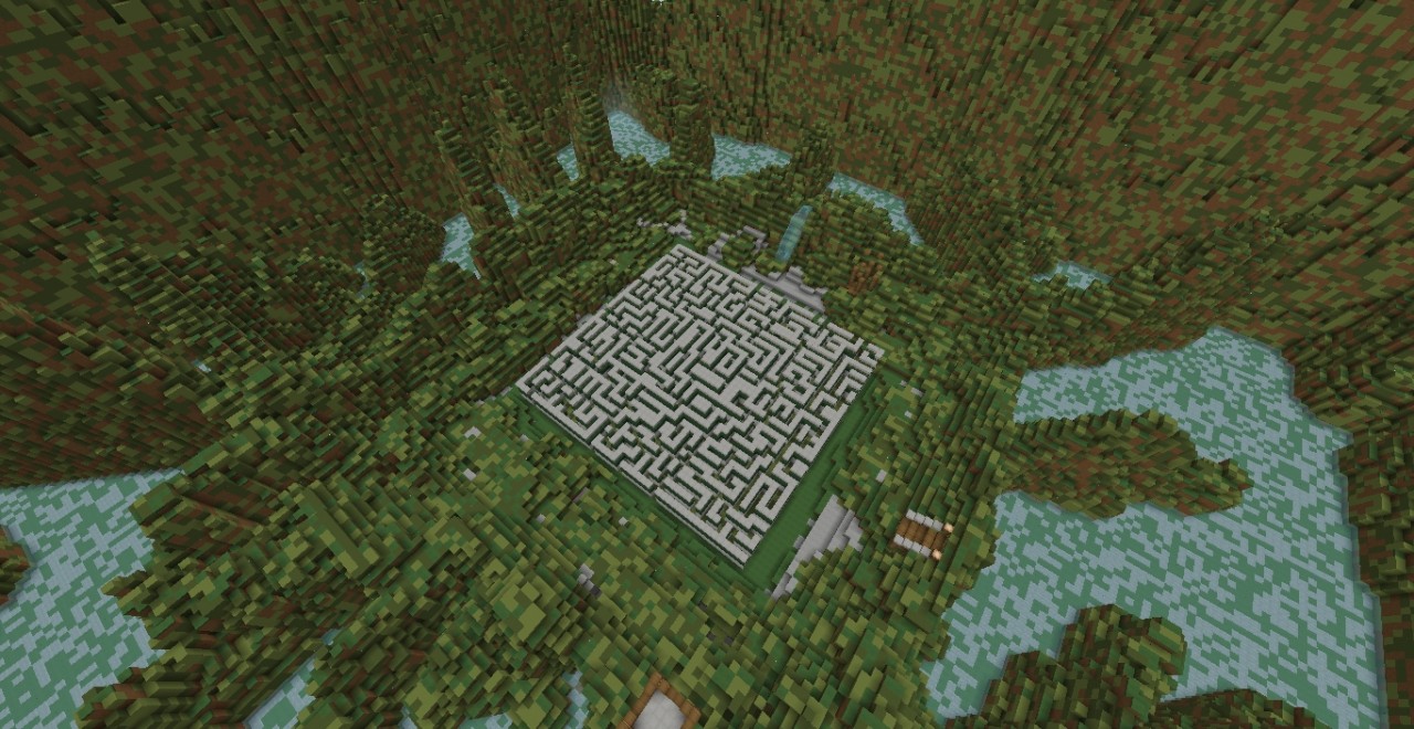 Maze Pvp Arena Minecraft Map