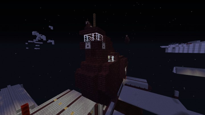 Small Space Frigate Minecraft Map
