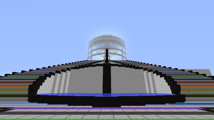 Color server spawn Minecraft Map