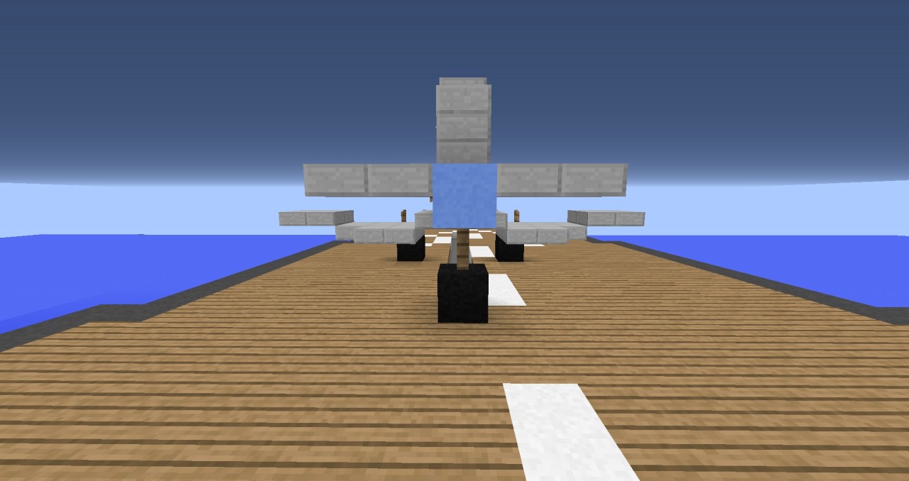 Vought F4U-1C Corsair Minecraft Map