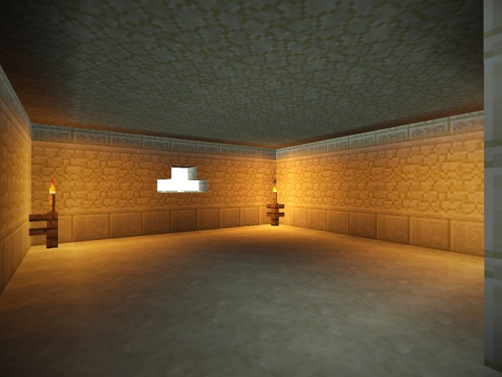 Sandstone House Minecraft Map