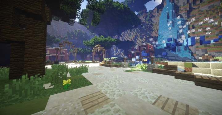 Clay Jungle Server Spawn Minecraft Map