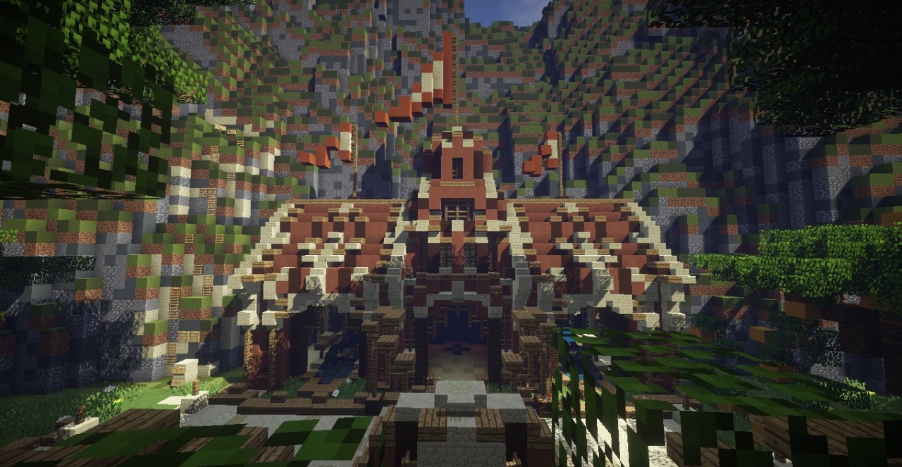 Clay Jungle Server Spawn Minecraft Map