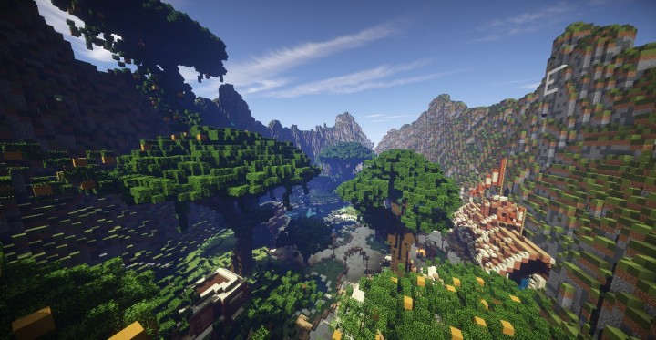 Clay Jungle Server Spawn Minecraft Map