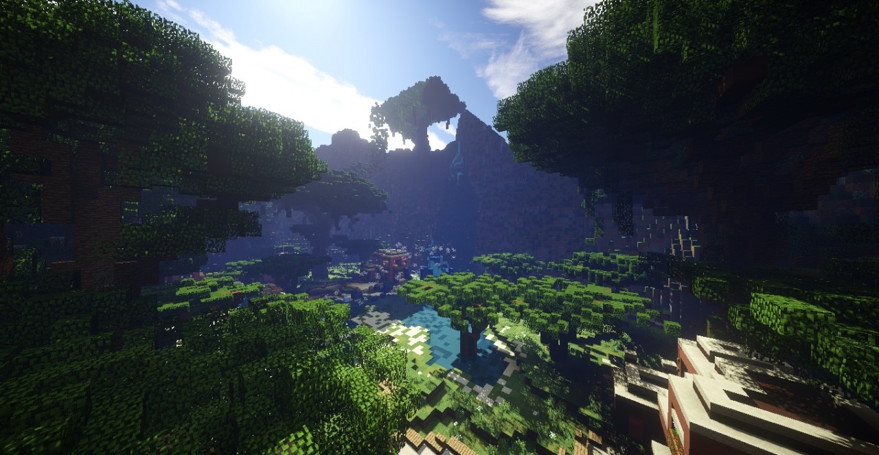 Clay Jungle Server Spawn Minecraft Map