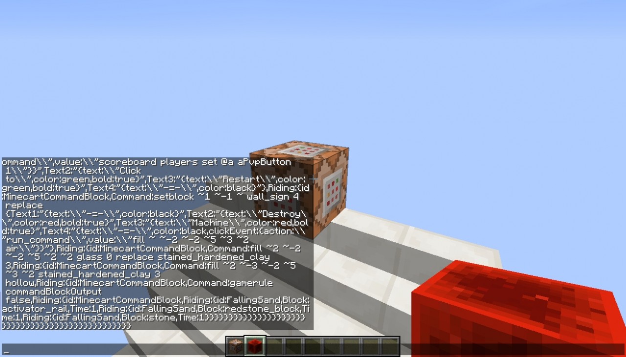 [One Command] Auto PVP Minecraft Map