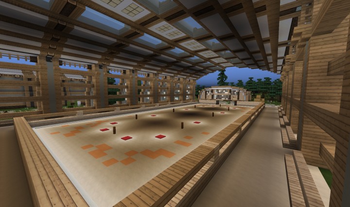 Equestrian center Minecraft Map