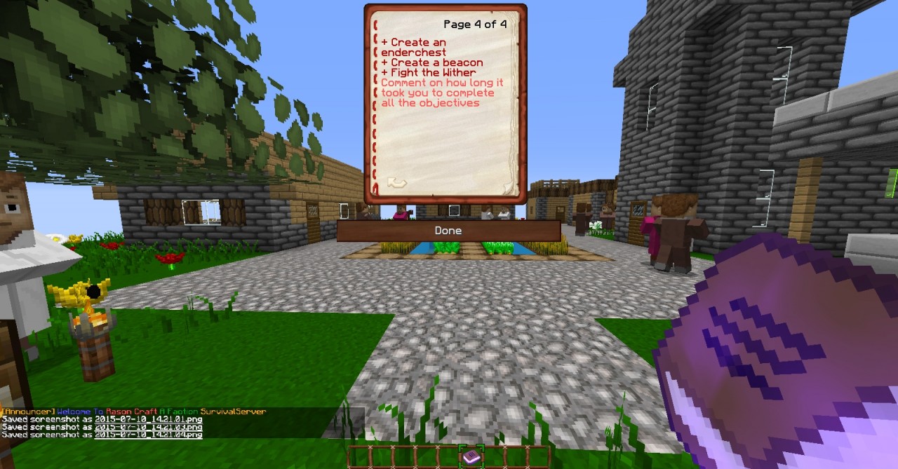 Mega Skyblocks Minecraft Map