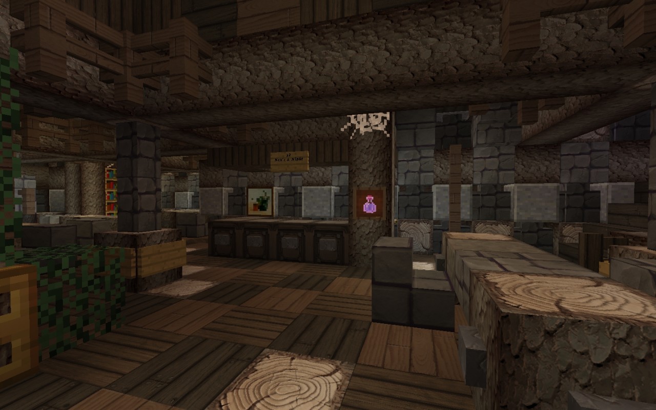 The Moldy Stone INN Minecraft Map