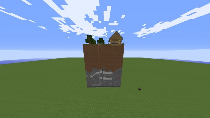 The Anatomy of a Minecraft Survival Minecraft Map