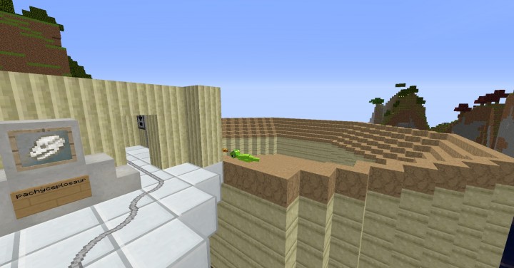 Jurassic park Minecraft Map