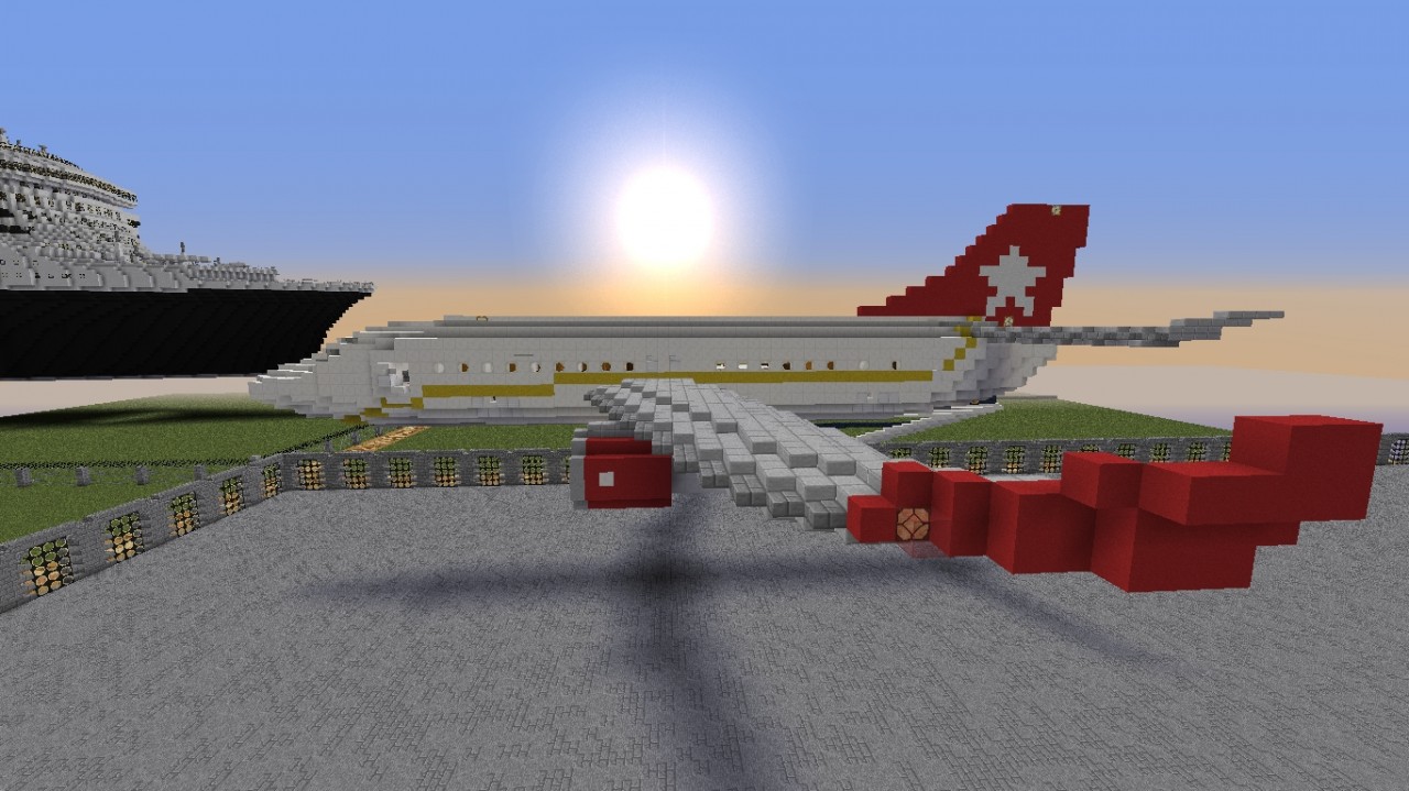 White Star Line's private jet Minecraft Map