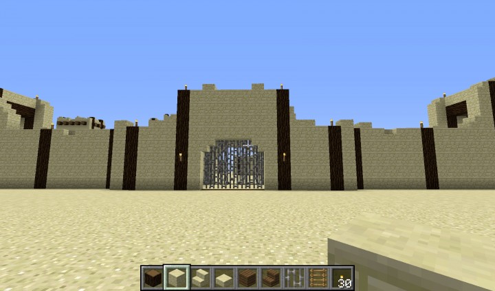 Desert Fort Minecraft Map