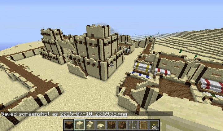 Desert Fort Minecraft Map