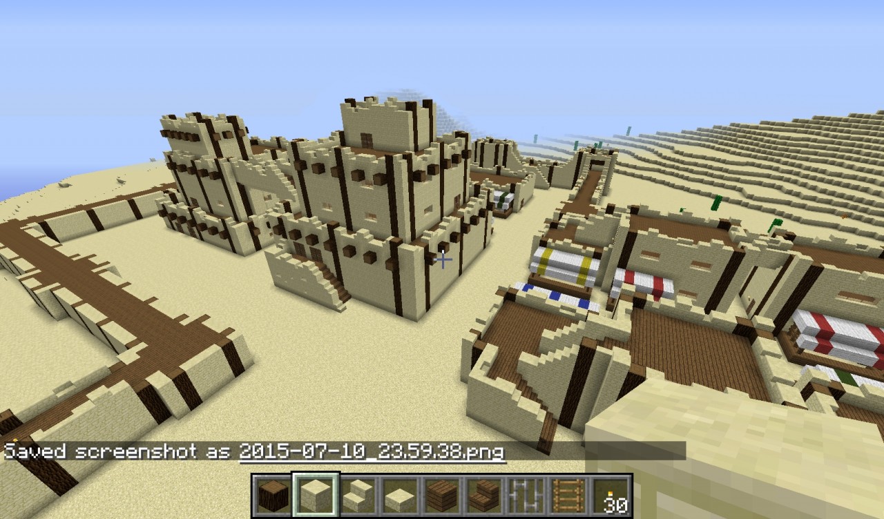 Desert Fort Minecraft Map
