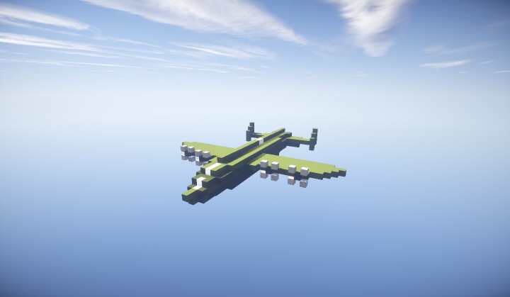 Lancaster Bomber Minecraft Map