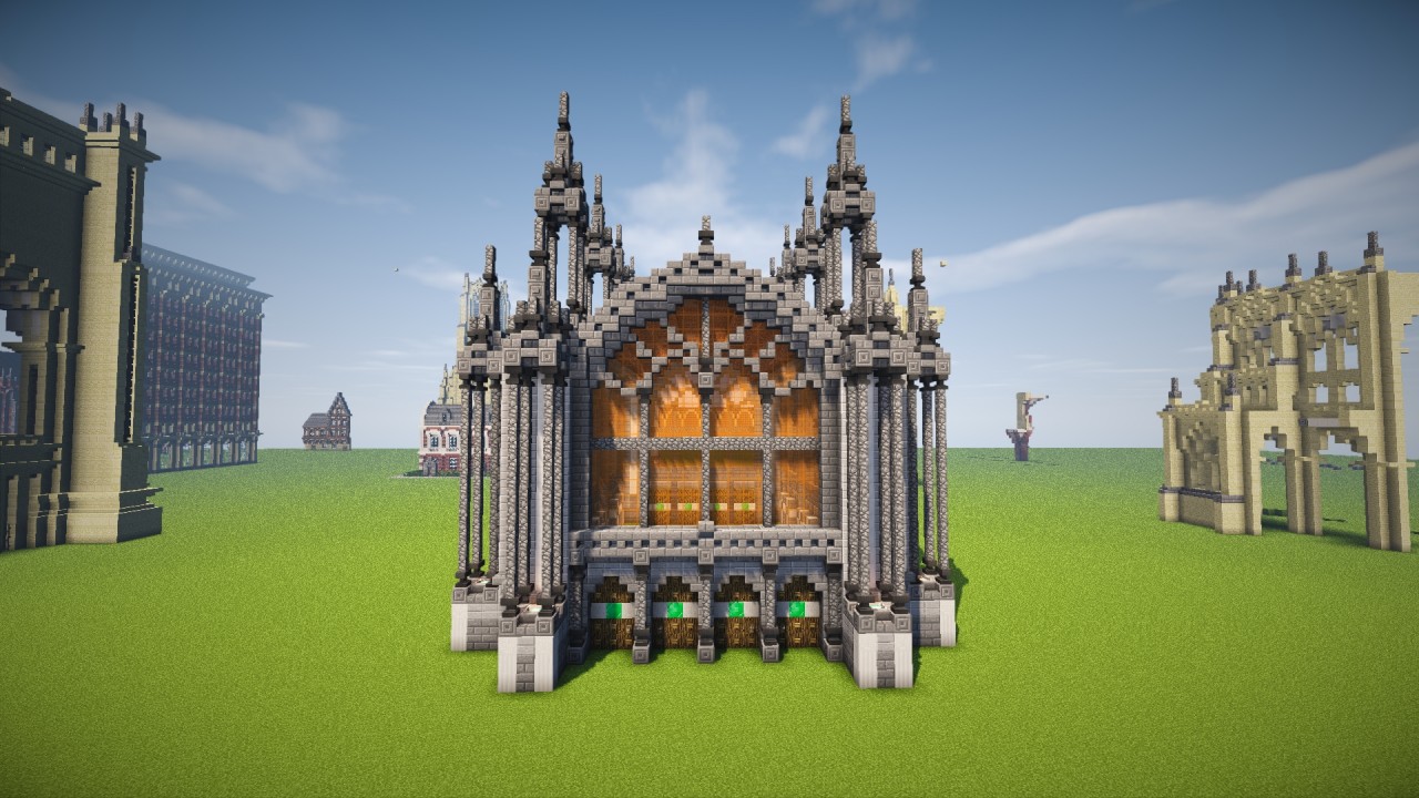 Great Gothic Hall Minecraft Map