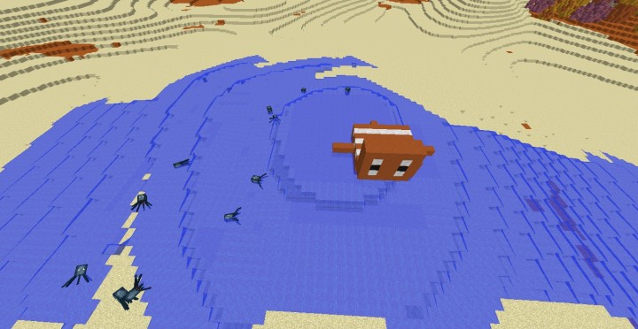 Nemo from finding Nemo (contest) Minecraft Map