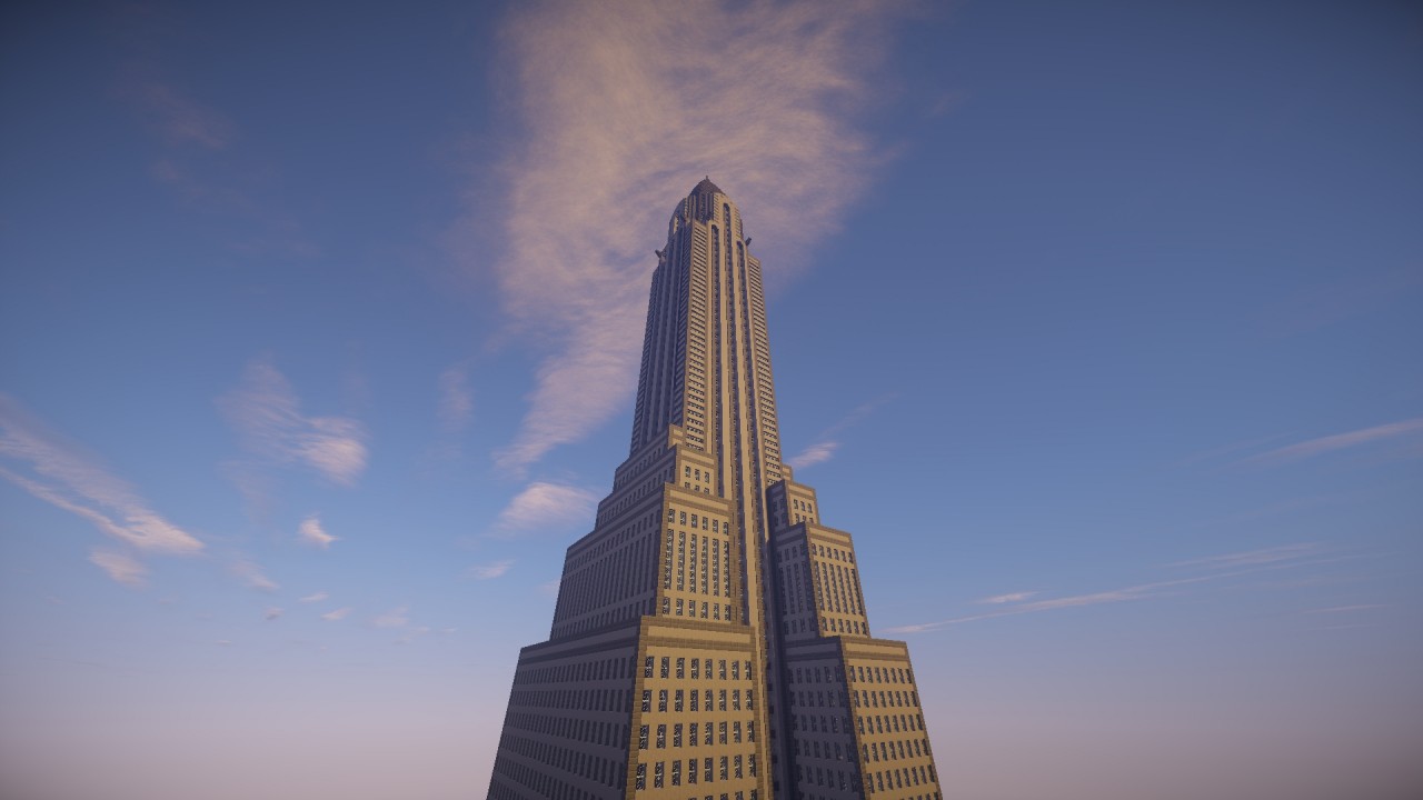Chrysler Building (New York City, big version) Minecraft Map