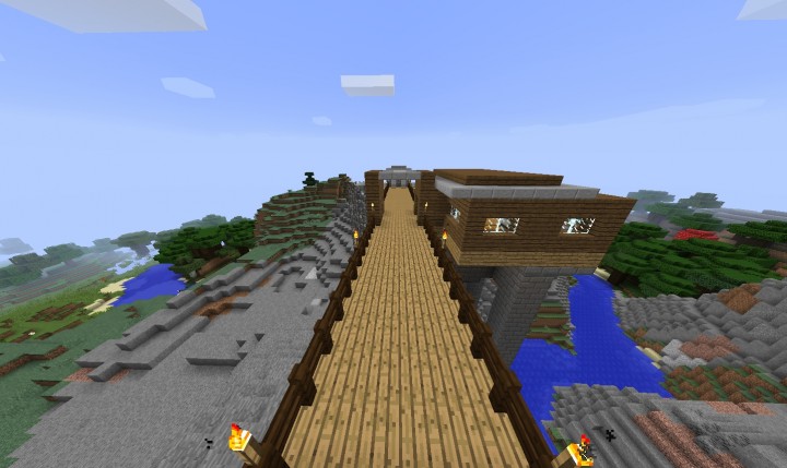 Bridge House Minecraft Map