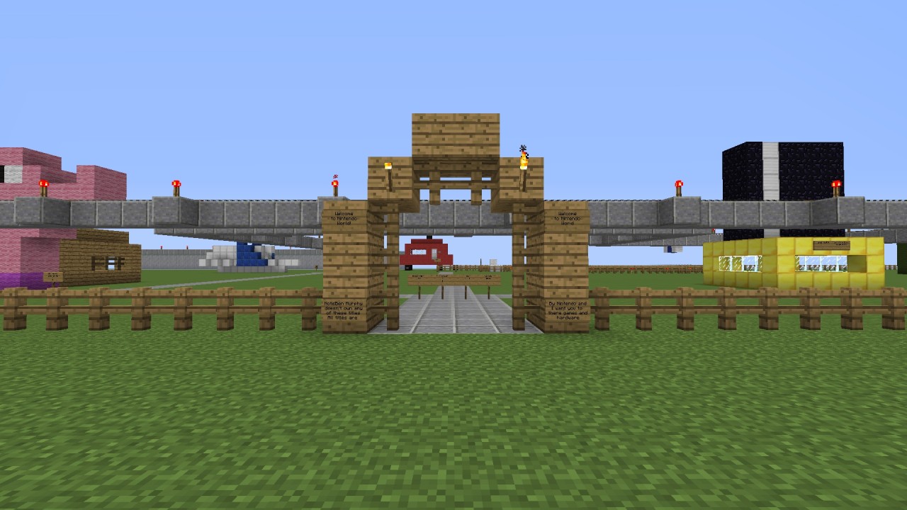 Nintendo World Minecraft Map