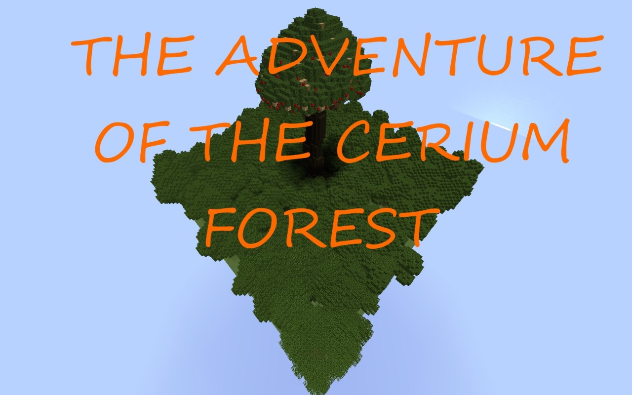 the adventure of the cerium forest Minecraft Map