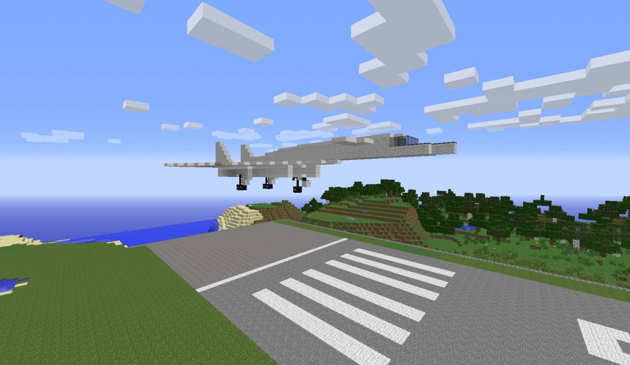 XB-70 Valkyrie Minecraft Map