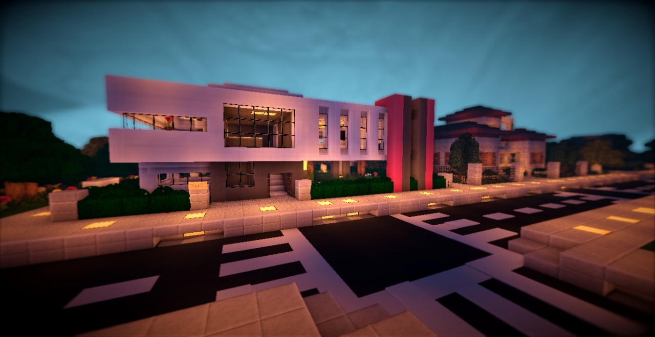 Fantasy Home Modern Spawn ItalianVilla Projects Minecraft Map