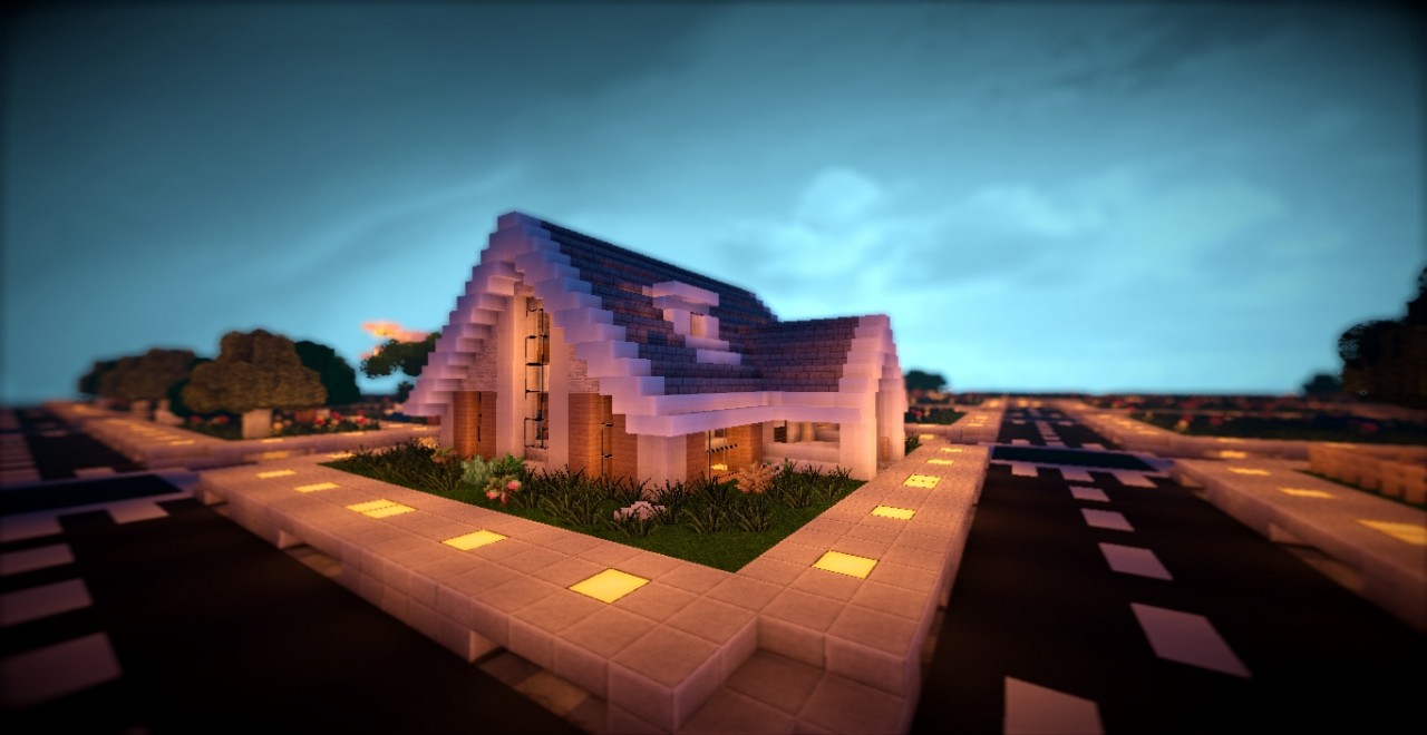 Fantasy Home Modern Spawn ItalianVilla Projects Minecraft Map