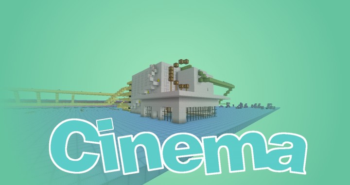 -|Minecraft Cinema + create your own Film|- Minecraft Map