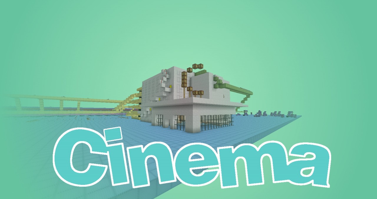 -|Minecraft Cinema + create your own Film|- Minecraft Map