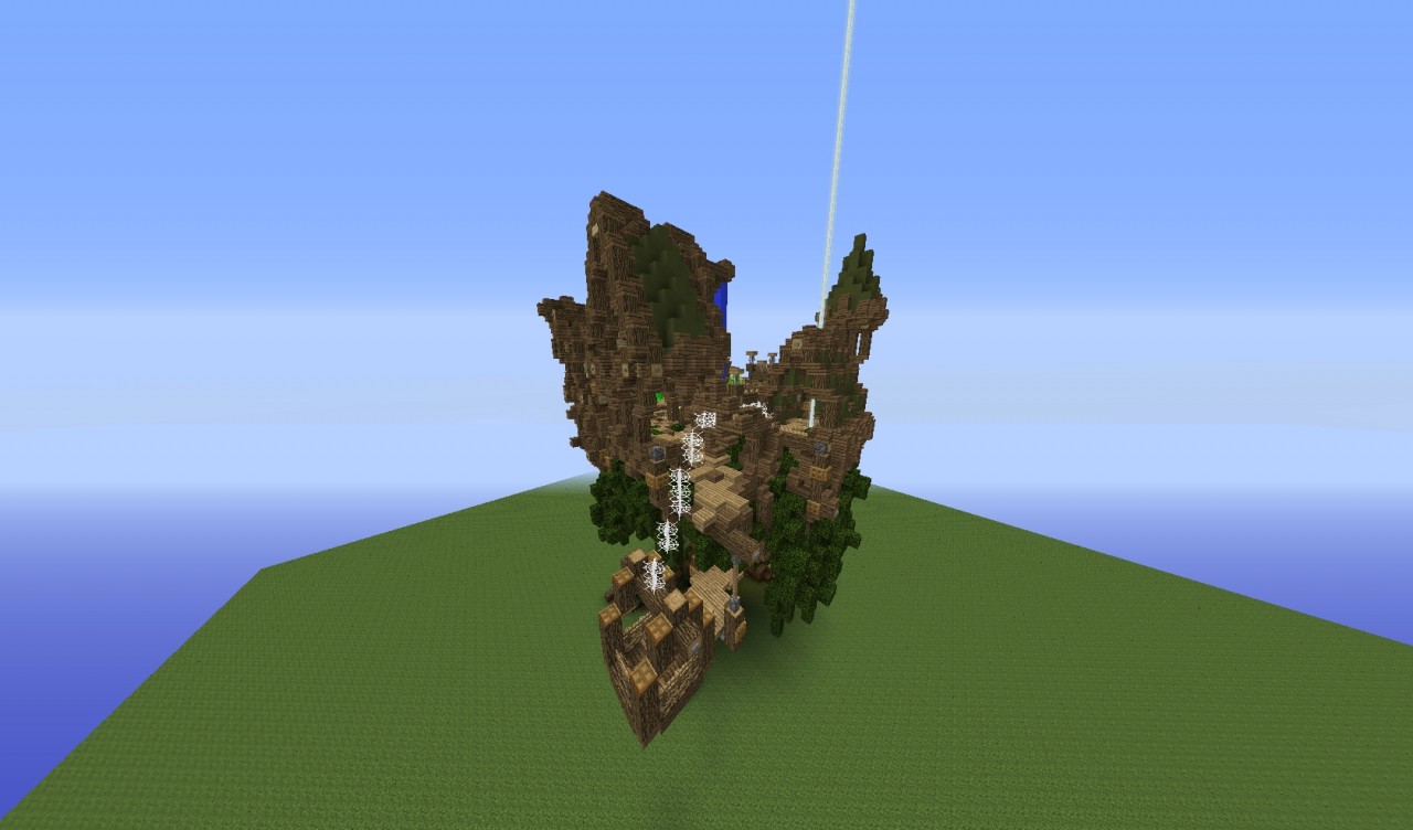 Epic Medieval Treehouse! | Built by Valgonir Minecraft Map