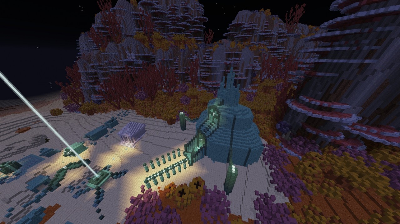 Atlantis Ruins Minecraft Map