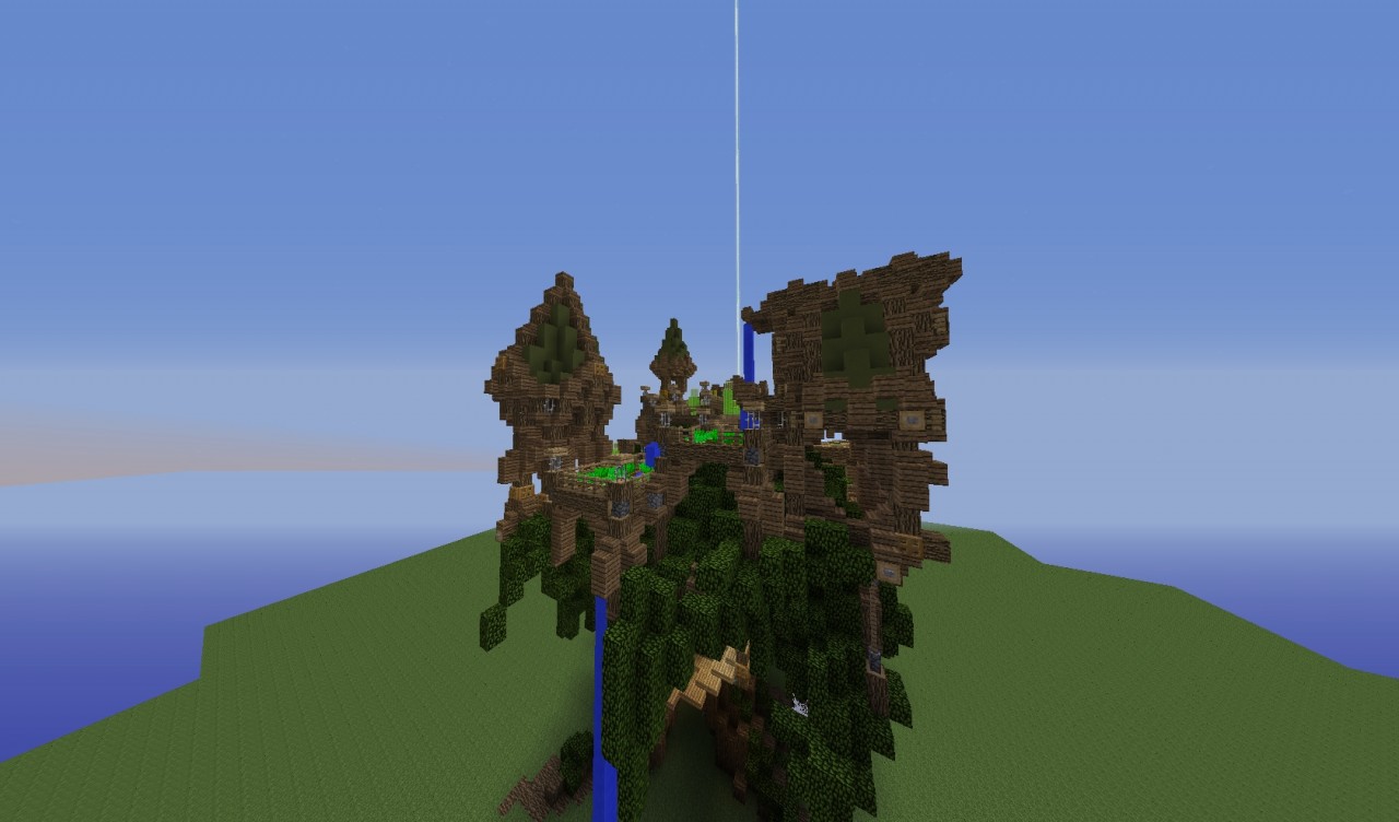 Epic Medieval Treehouse! | Built by Valgonir Minecraft Map