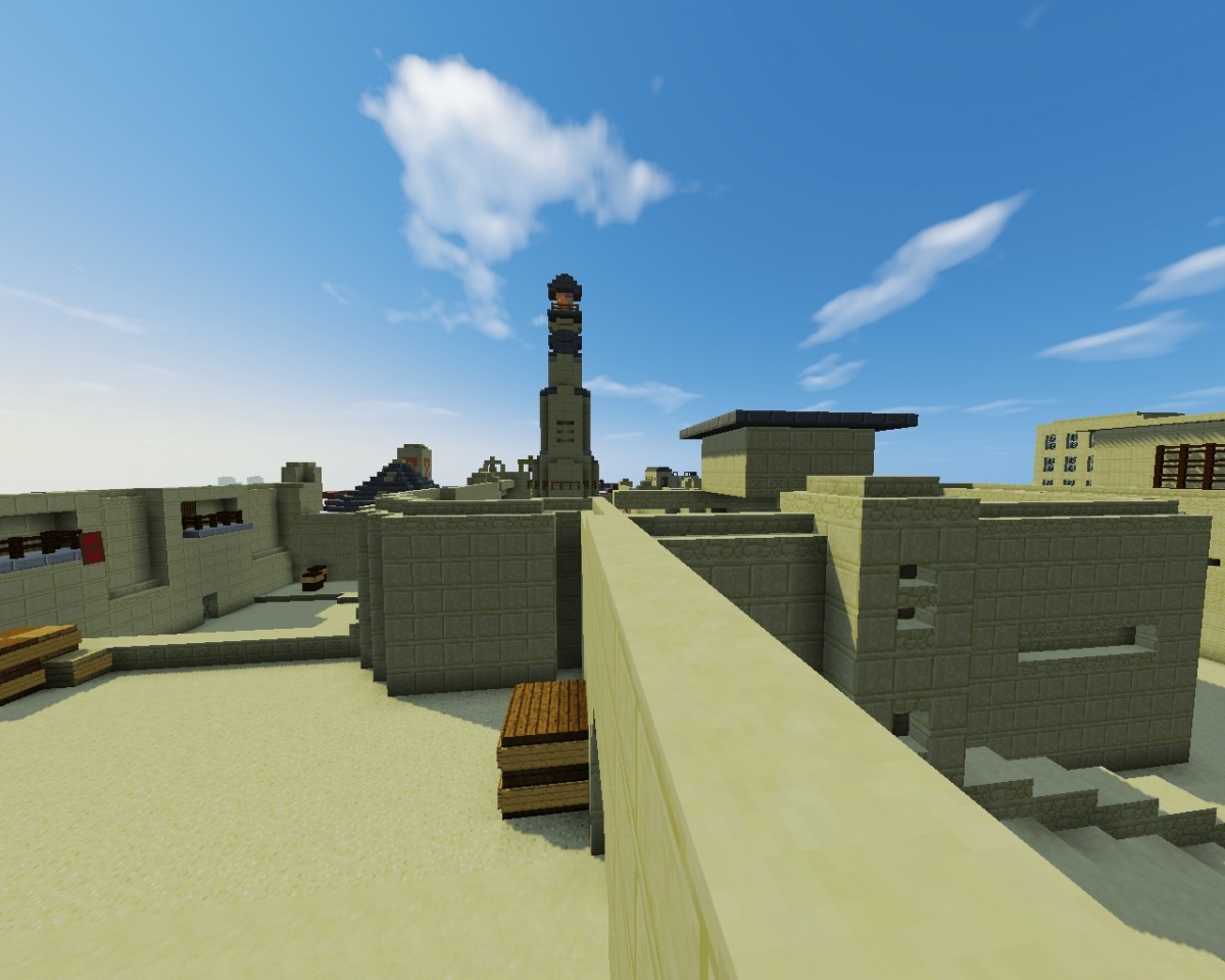 de_dust2 - The best version Minecraft Map