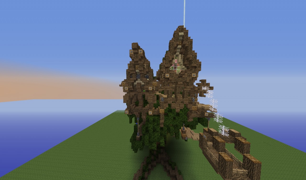 Epic Medieval Treehouse! | Built by Valgonir Minecraft Map