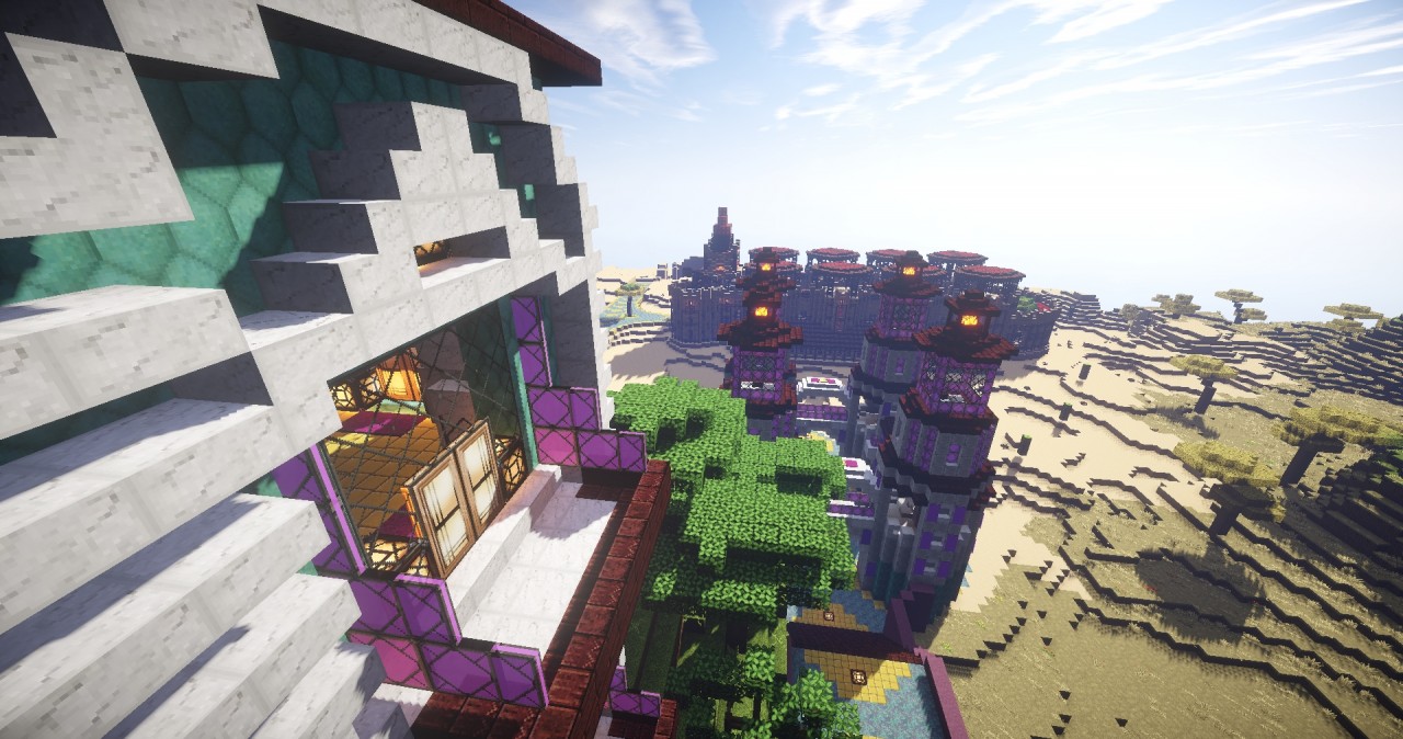 Sunset Kingdom Minecraft Map