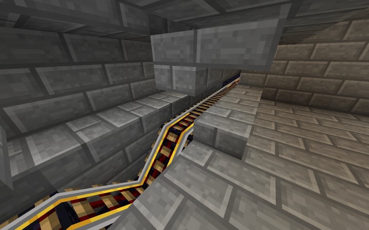 Fully Automatic and Modular Train Station Minecraft Map