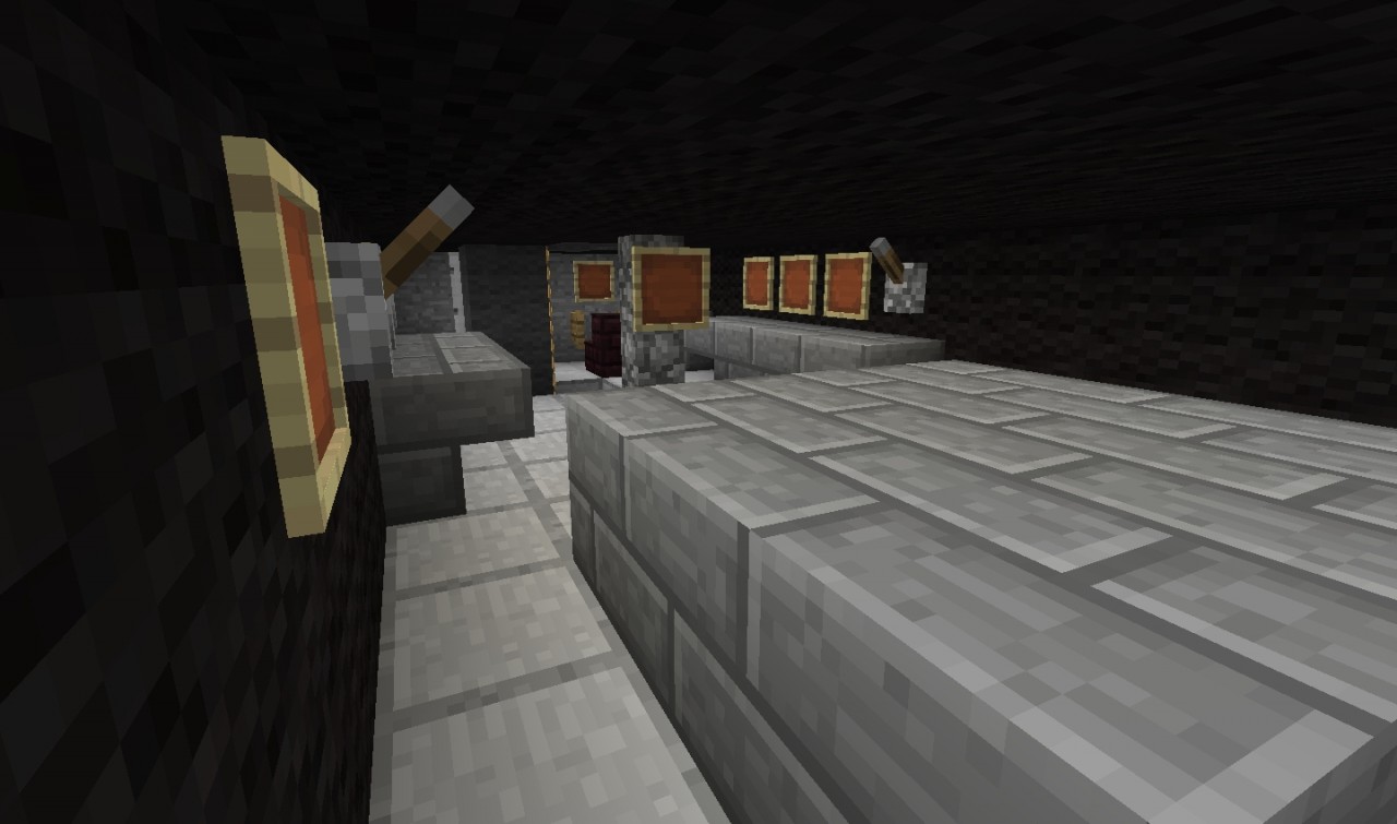 Alfa Class Submarine with Interior Minecraft Map