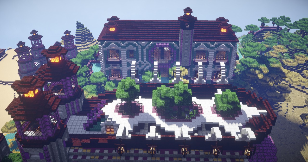 Sunset Kingdom Minecraft Map