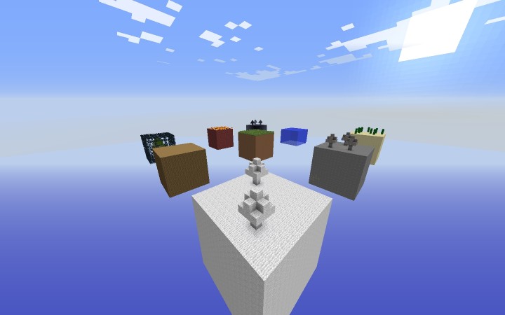 Large Block Survival Minecraft Map