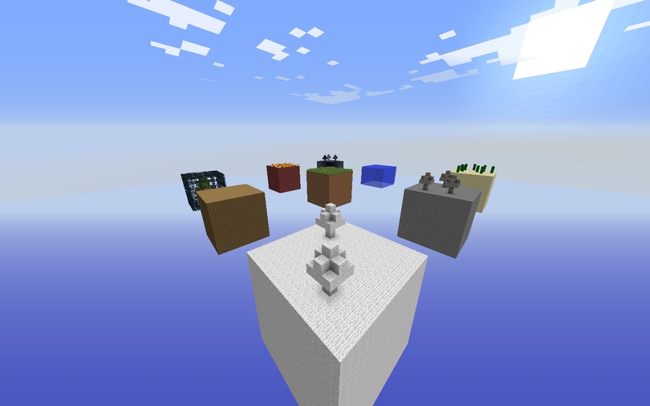 Large Block Survival Minecraft Map