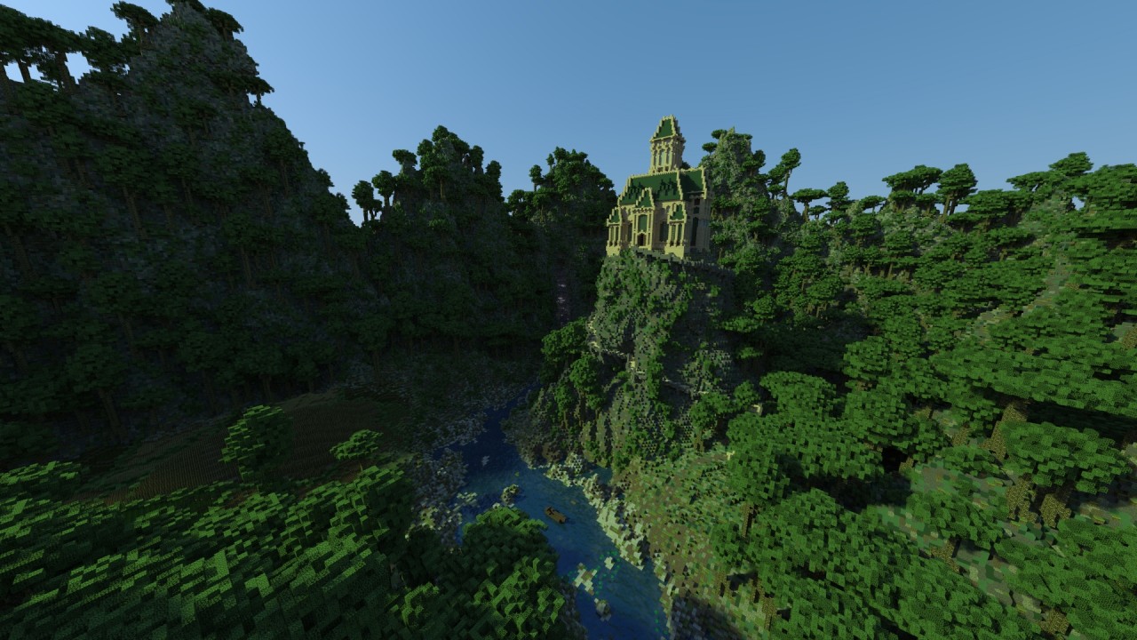 Jungle Spawn/Lobby Minecraft Map
