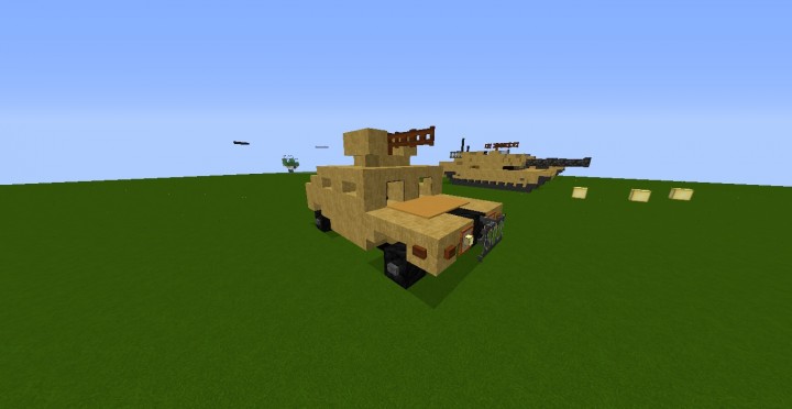 hmmwv Humvee Minecraft Map