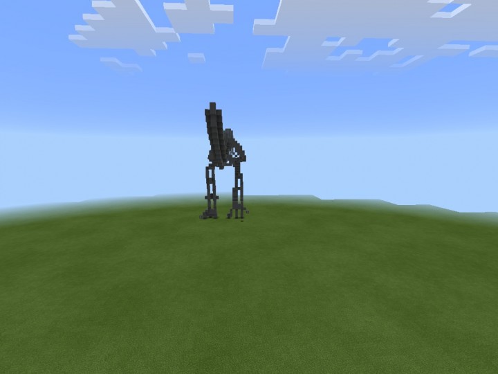 T-Rex skeleton Minecraft Map