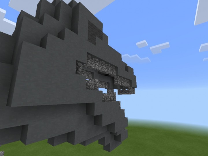 T-Rex skeleton Minecraft Map