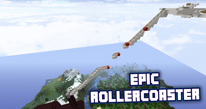 EPIC ROLLERCOASTER MAP Minecraft Map