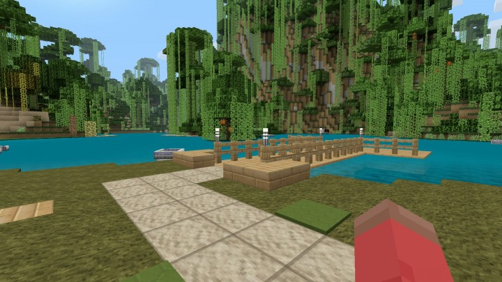 Modern Style Lake House Minecraft Map