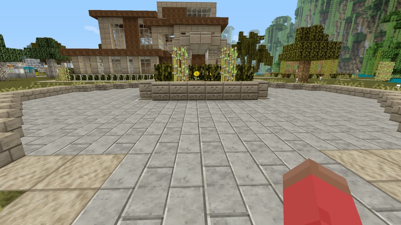 Modern Style Lake House Minecraft Map